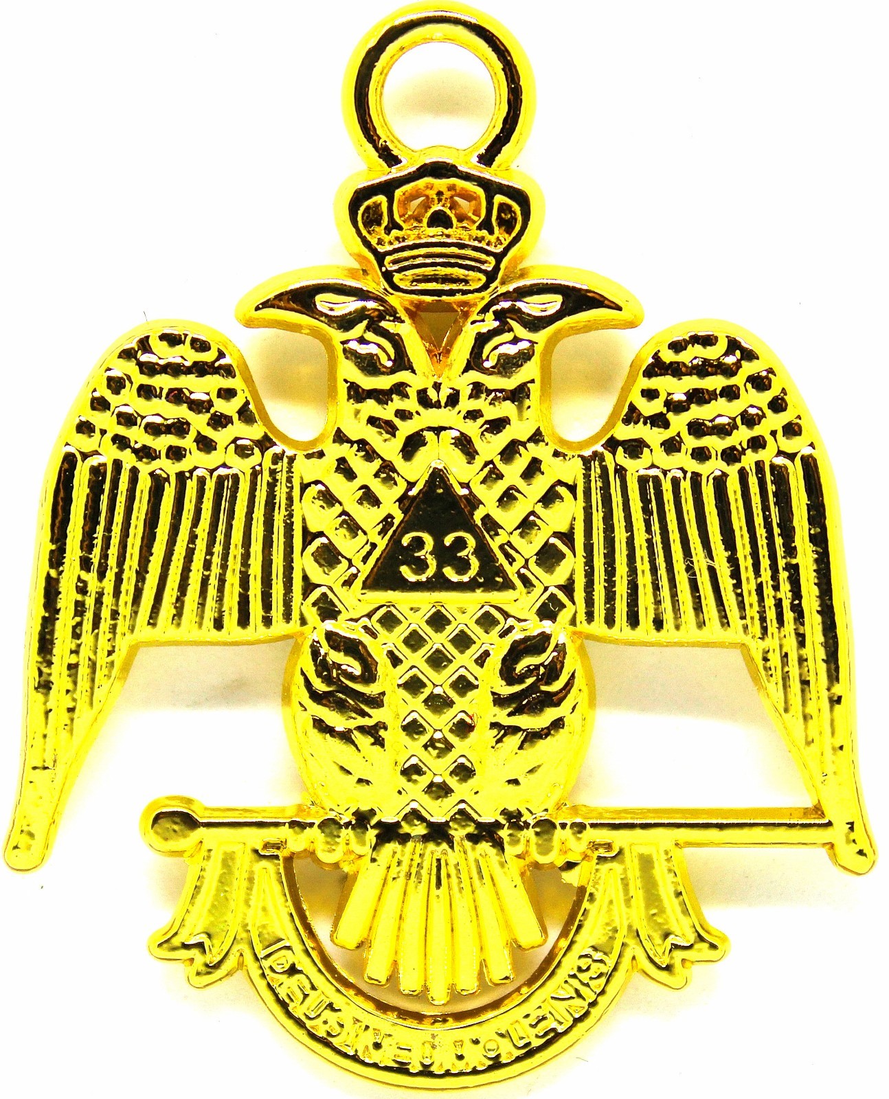 33rd 33 Degree Masonic CHARM jewel Wings DOWN | eBay