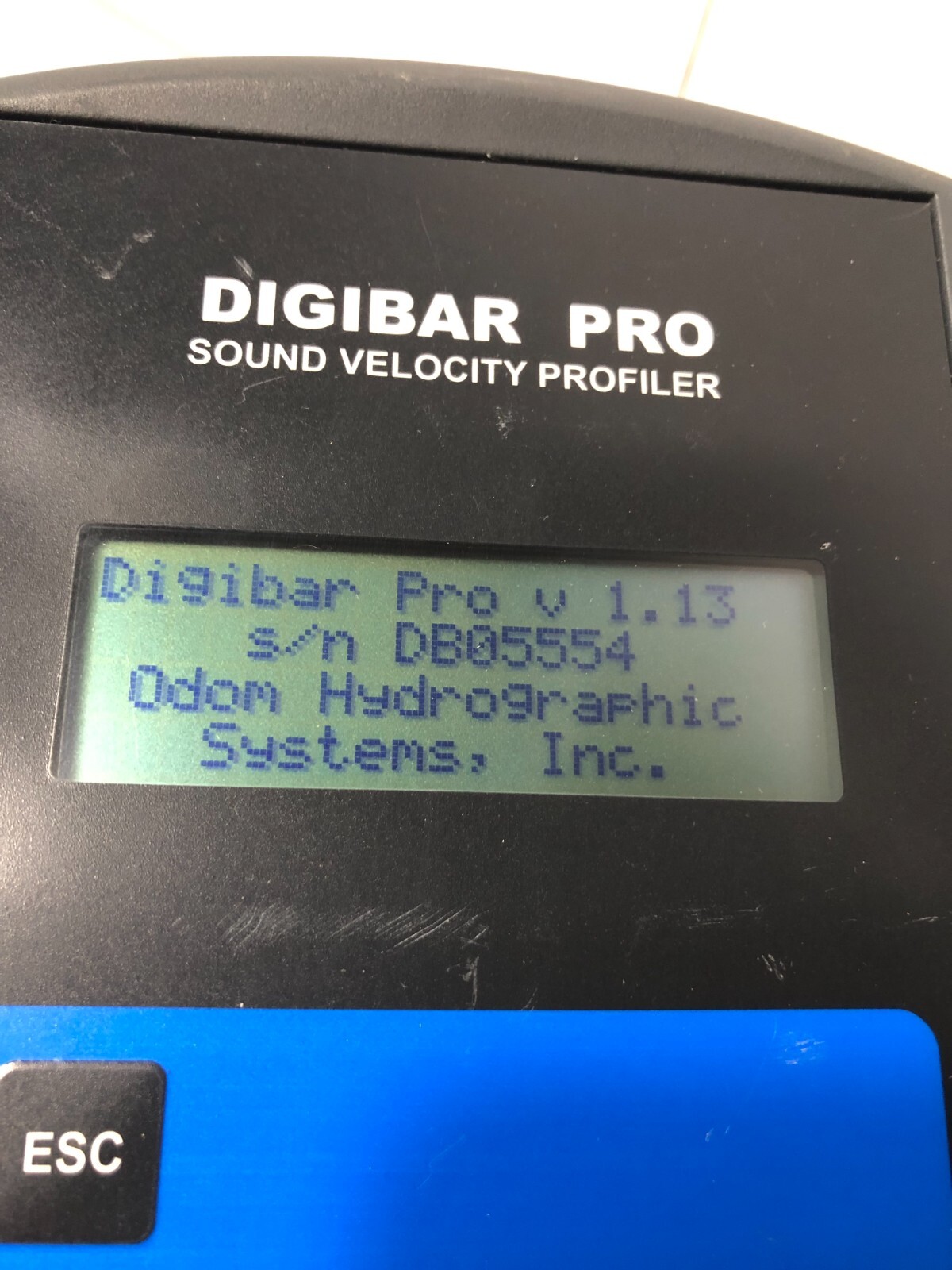 Teledyne Odom Oceanographic - Digibar Pro Sound Velocity Profiler Freq ...