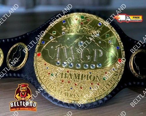IWGP NJPW World Heavyweight Championship Belt V1 Adult Size Replica ...