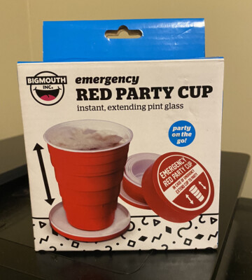 Bigmouth Inc. emergency red party cup | eBay