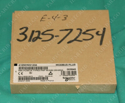 Modbus Plus 416NHM21234 MB+PCMCIA modicon adapter card | eBay