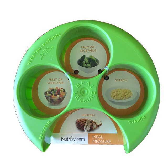NEW Nutrisystem Meal Measure Fruit Vegetable Starch Protein Portion ...