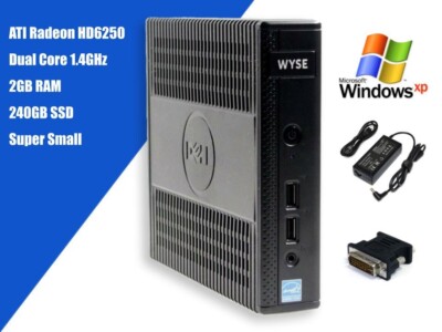 Windows XP Retro Gaming PC, 1.4GHz AMD CPU, 240GB SSD, HDMI, ATI Radeon ...