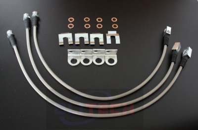 Stainless Front & Rear Brake Line Fit 1987-02 Jeep Cherokee XJ ZJ ...