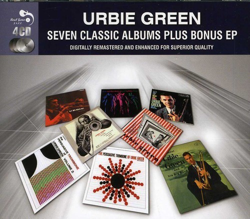 7 Classic Albums Plus by Urbie Green (CD, Apr-2013, Real Gone Jazz) for ...