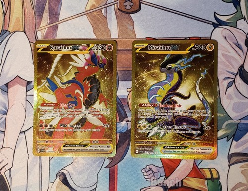Pokemon Card Koraidon 254 & Moraidon 253 Scarlet And Violet Base Set ...