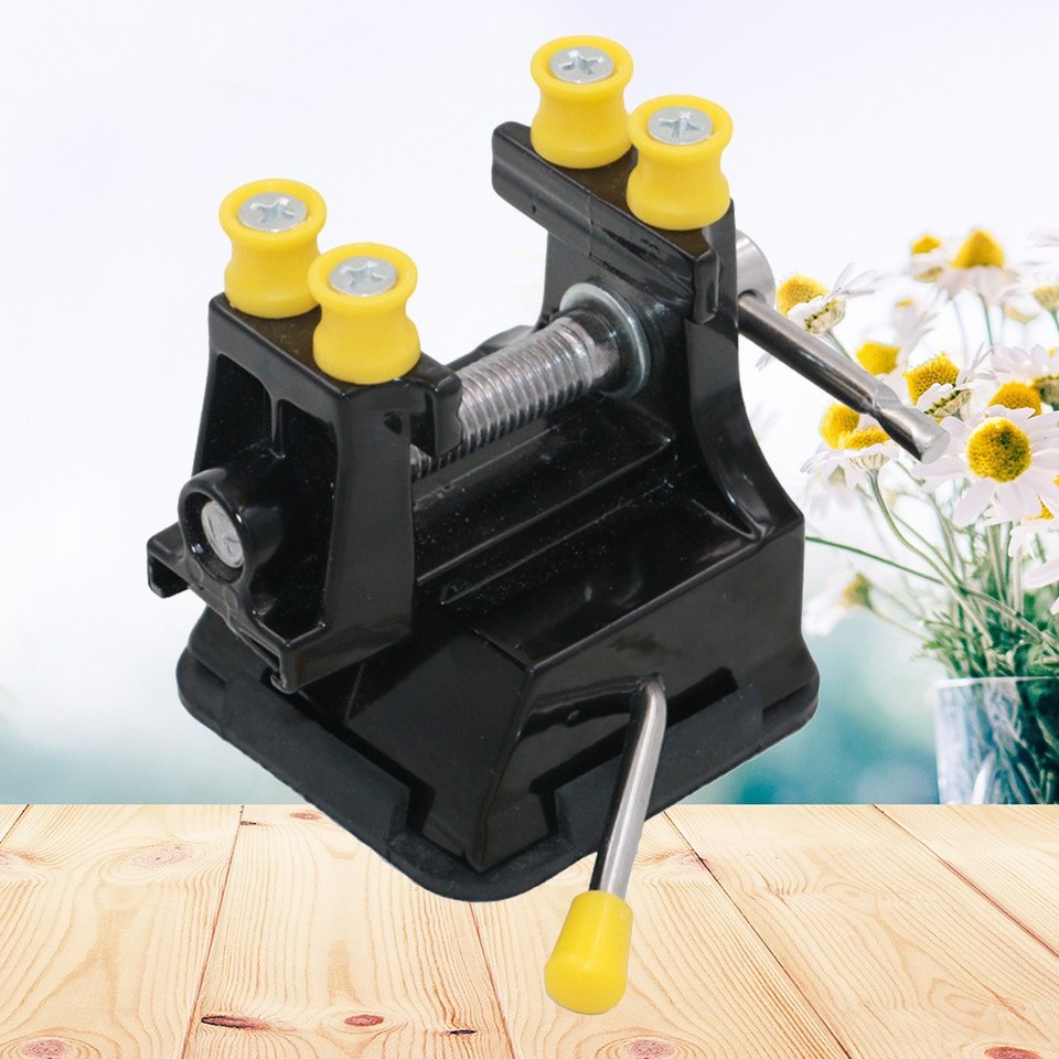 DIY Aluminium Alloy Metal Mini Size Suction Cup Small Vise Mini Table ...