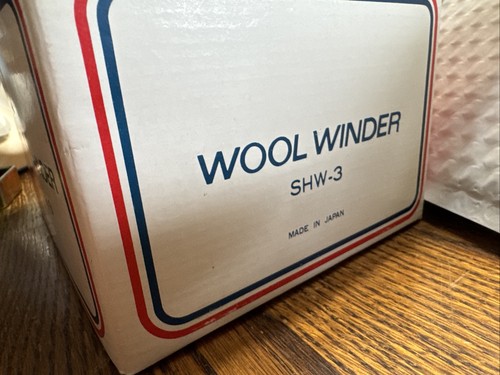 Wool Winder With Original Box (SHW-3) | eBay