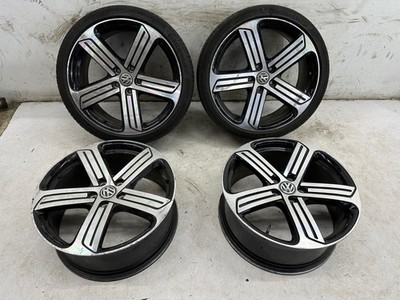 15-19 VW MK7 Golf R 19" Cadiz Wheels 5 x 112 GTI Jetta GLI OEM 5G0 601 ...