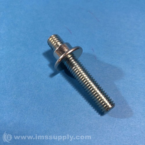 Steel Threaded Shaft, 1 Flanged Threaded Nut USIP | eBay