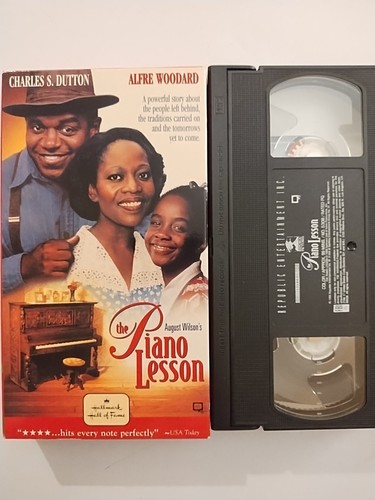 The Piano Lesson (VHS, 1995) New Sealed August Wilson Alfre Woodard ...