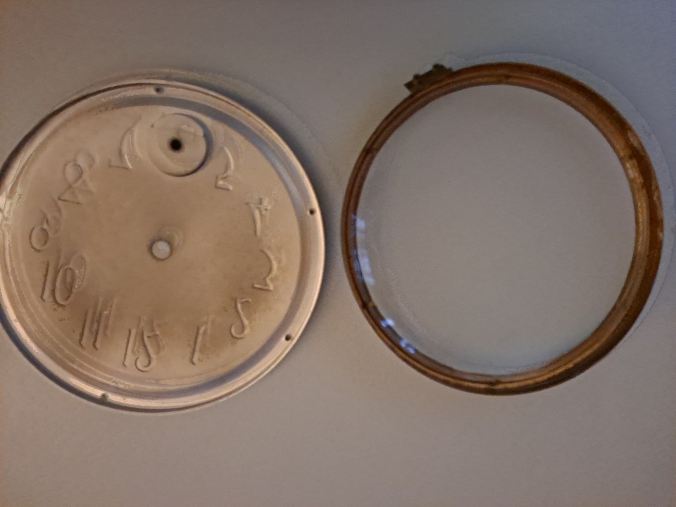 SESSIONS MANTLE CLOCK DIAL & BEZEL & GLASS | eBay