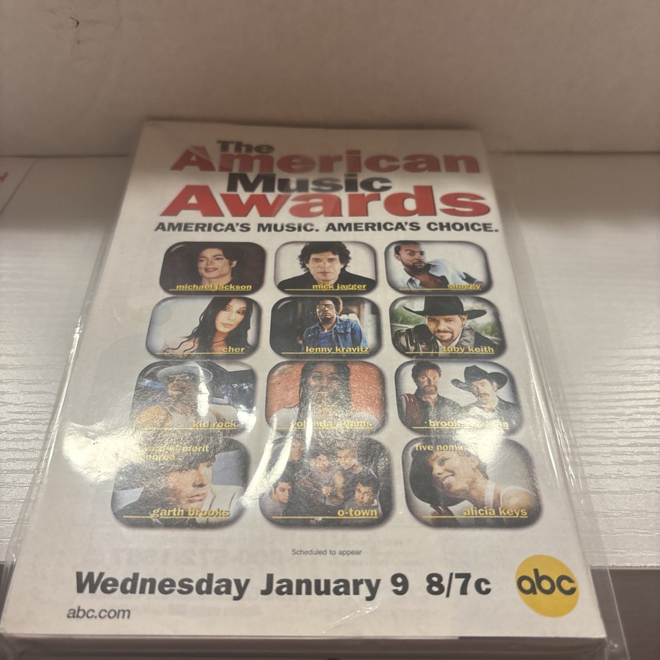 Tv Guide January 5th, 2002 5th Annual Year In Jeers TV3-167 | eBay
