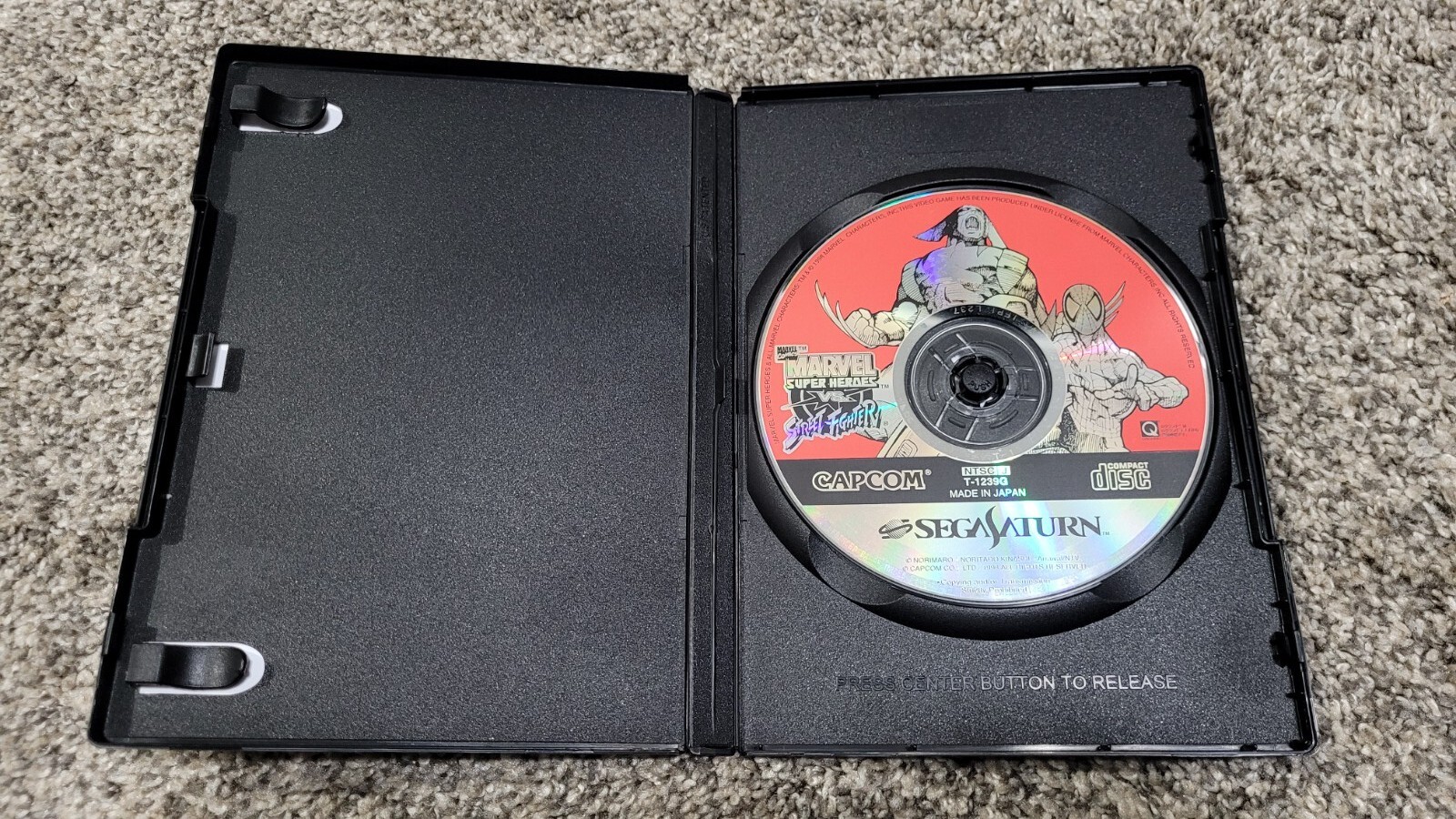 Custom Sega Saturn game case & artwork for 1-disc NTSC games. No Game ...