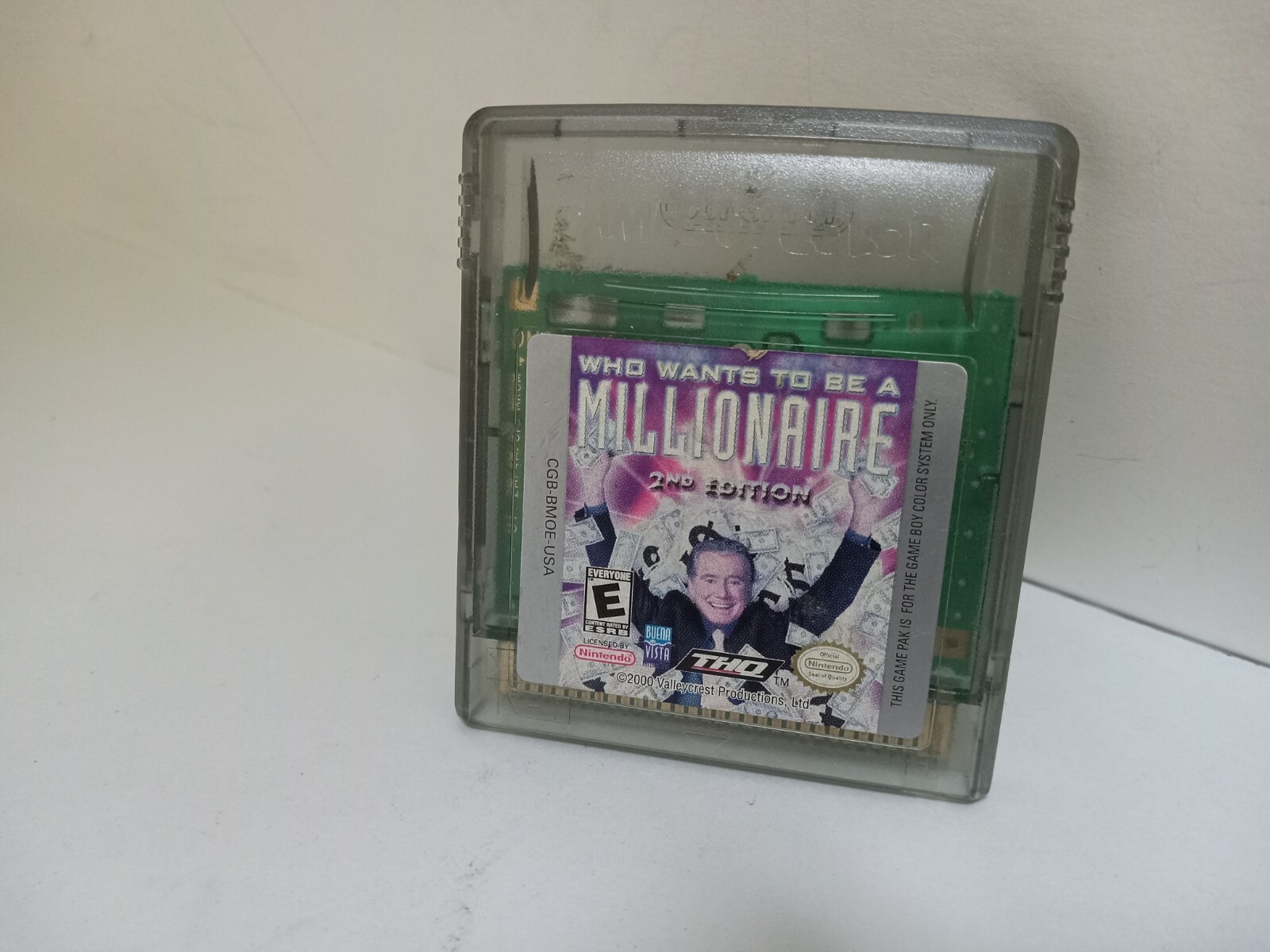 WHO WANTS TO BE A MILLIONAIRE 2ND EDITION GAMEBOY COLOR CART ONLY ...
