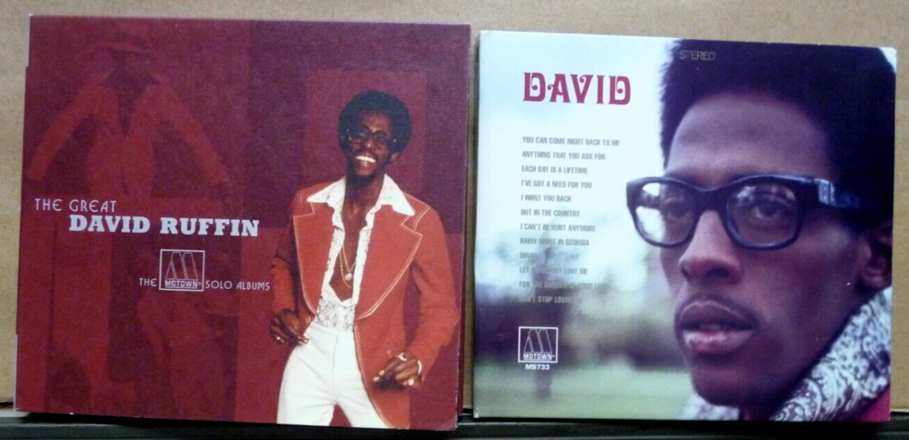 DAVID RUFFIN The Great Motown Solo Albums Vol. 2 & Unreleased HIP-O SELECT 3-CD | eBay