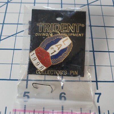 Trident Diving Equipment 1998 Springrun Lapel Pin Approx. 1" | eBay