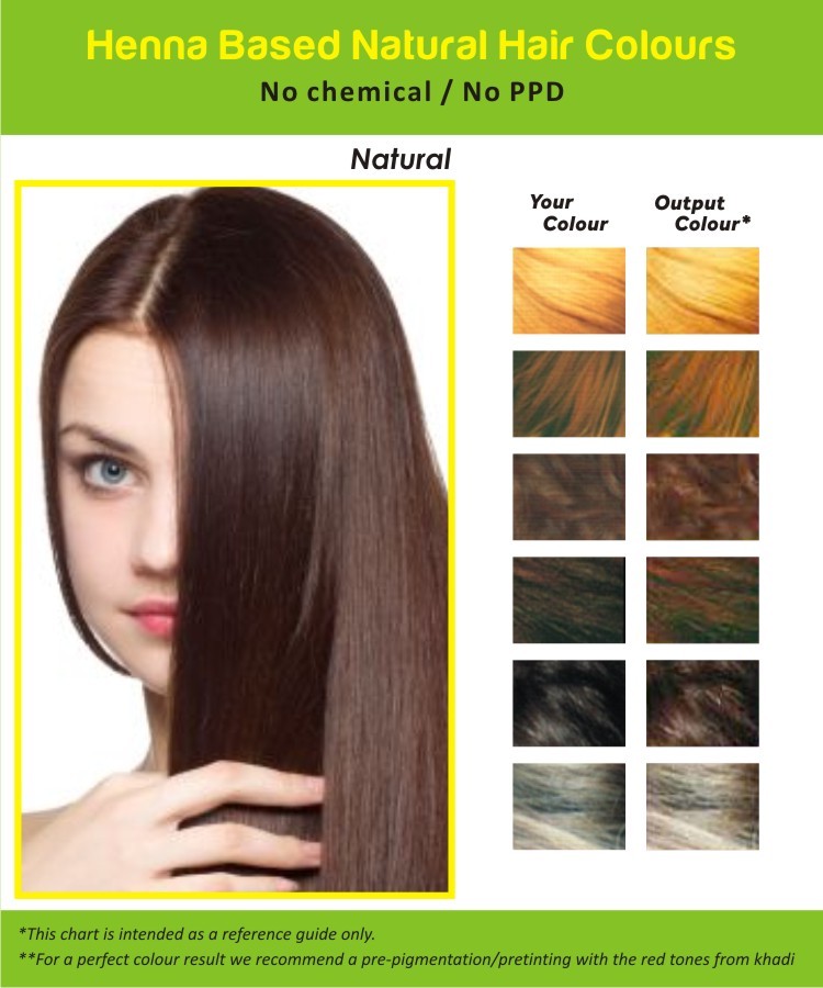 Henna Hair Dye Colors
