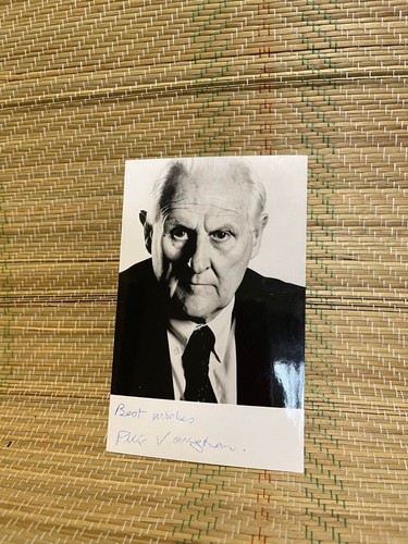 Peter Vaughan Grouty Porridge Game Of Thrones Hand Signed ( Genuine ...