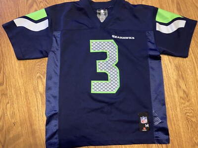 NFL Team Apparel Seattle Seahawks Russell Wilson Youth Jersey Medium | eBay