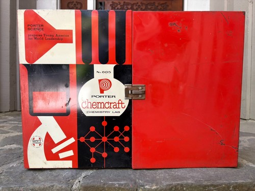 vintage Porter chemcraft chemistry lab set, No. 605, 1950s | eBay