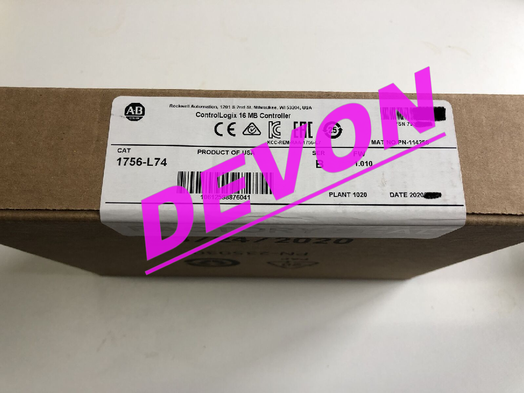 1756-L74 Series B ControlLogix 5574 PLC Controller Processor 16MB | eBay