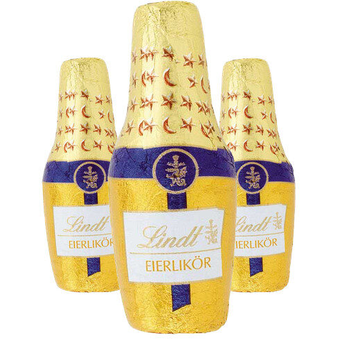 LINDT LIQUEUR FILLED DARK CHOCOLATE BOTTLES | 6 varieties | Like Anthon ...