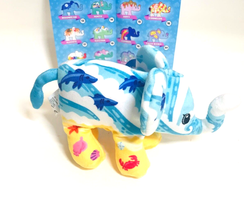 POP ART SOFT *6" Elephant MINI SANDY the SEASIDE #02** Collect them all ...