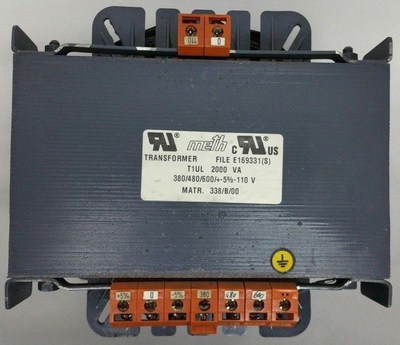 METH TRANSFORMER T1UL 2000 VA 380/480/600 E169331 | eBay