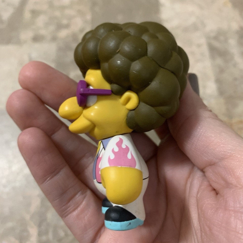 Kidrobot x The Simpsons Vinyl Figure Disco Stu Chase Figure Herman ...