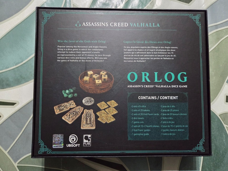 Orlog - Assassin's Creed Valhalla Dice Game - Kickstarter edition | eBay UK