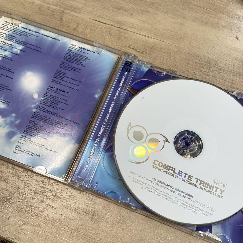 Complete Trinity Sonic Heroes Cd je. | eBay