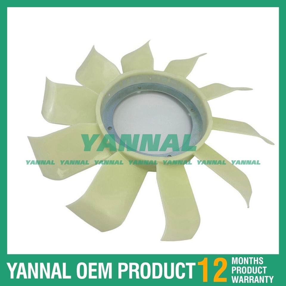 16361-78100 21060-EB70B New Fan Blade 10 blade 4 holes For Hino N04C ...