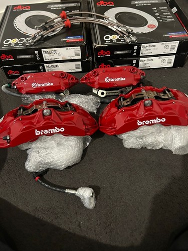 FORD FPV F6 GT BREMBO 6/4 PISTON BRAKE KIT GENUINE TYPHOON BA BF FG | eBay