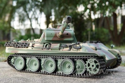 Remote Control Panther Tank RC 1:16 BB Infrared Battle Smoke Sound 14 ...