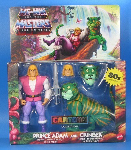 Prince Adam & Cringer Action Figure Set 2023 MIB He-Man Masters ...
