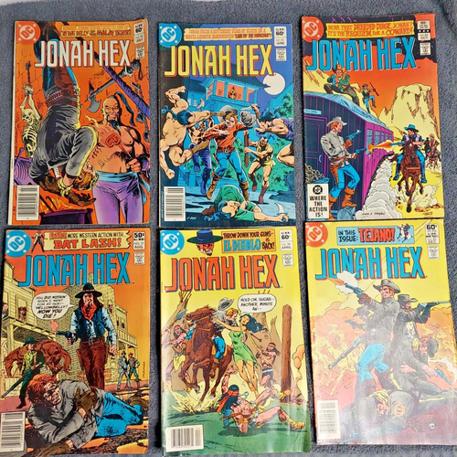 VTG DC Comics Lot of 6 "Jonah Hex" #51, 55, 59, 61, 62, 65 | eBay