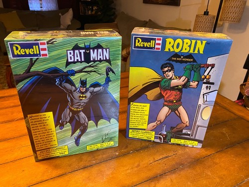 Vintage Revell lot Batman & Robin 1999 Sealed Model Kits | eBay