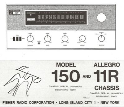 FISHER 150, 11R Schematic Diagram Service Manual Repair Schaltplan Schematique | eBay