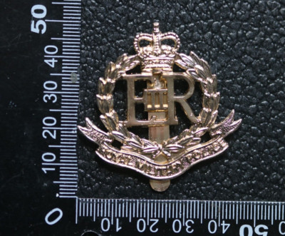 ORIGINAL BRITISH ARMY ANODISED CAP BADGE ROYAL MILITARY POLICE RMP ...