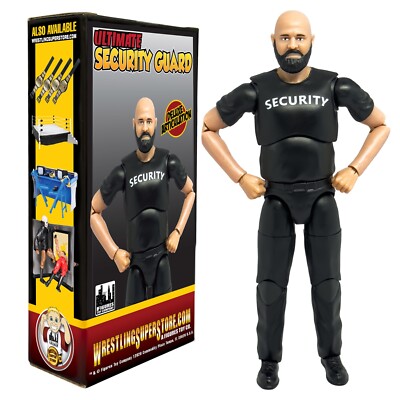 Ultimate Security Guard With Deluxe Articulation for WWE & AEW ...