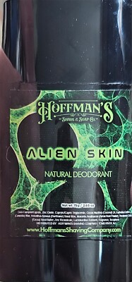 Hoffman's Shave & Soap Co. Natural Body Deodorant Alien Skin New | eBay