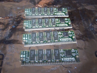 Set of 4 Apple Macintosh 2MB RAM 30 Pin SIMM (8MB total) KTA-2000/SI | eBay