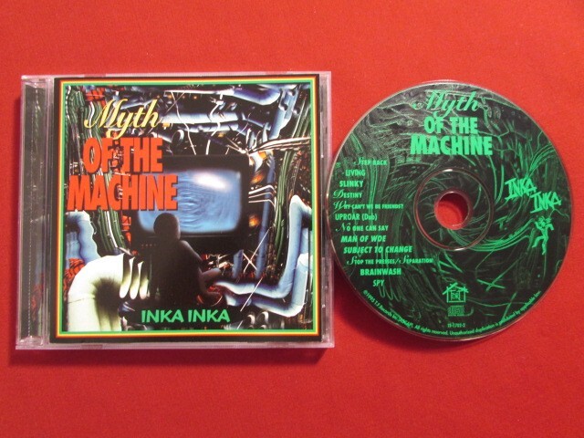 INKA INKA MYTH OF THE MACHINE 1995 12 TRK REGGAE CD T.F. LABEL TF-1702 ...