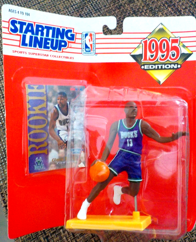 Glen Robinson 1995 Kenner Starting Lineup Action Figure NBA Bucks ...