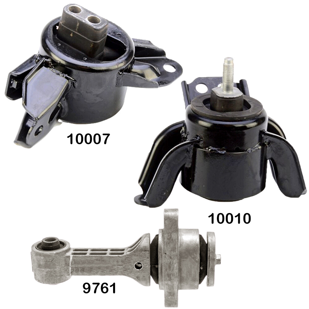 Front, RH Engine Mounts & LH Automatic Trans Mount 3Pcs for Kia Soul 1 ...