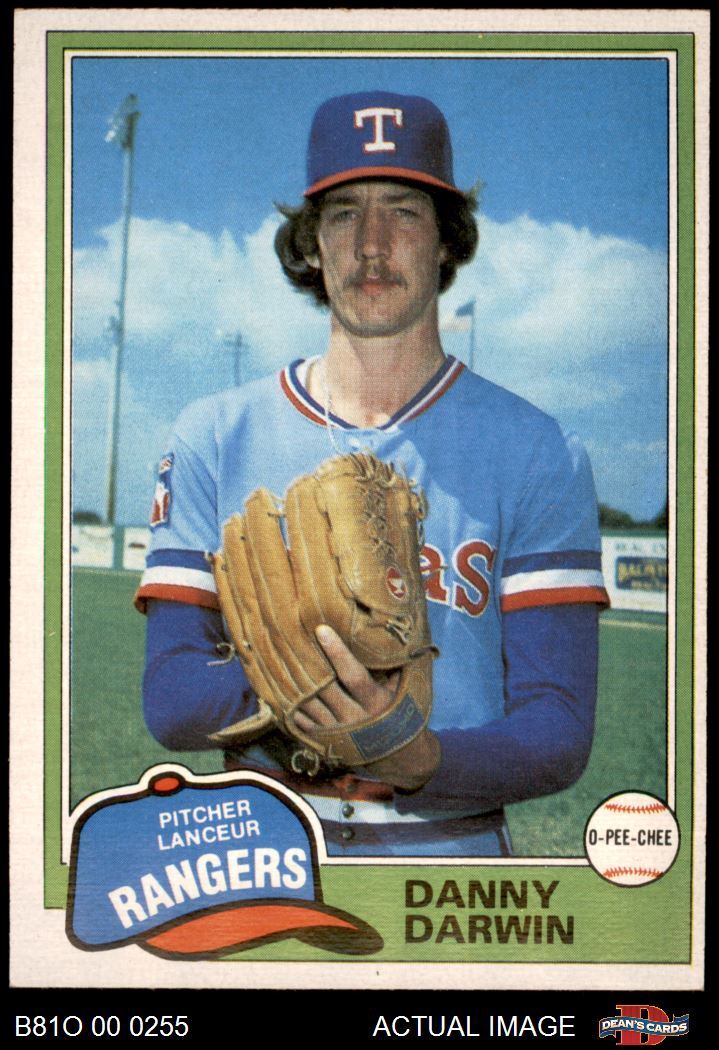 1981 O-Pee-Chee #22 Danny Darwin Rangers 5 - EX | eBay