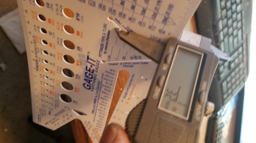 GAGE-IT Hardware Gauge Measuring Tool for Pipe Threads Wire Drills ...