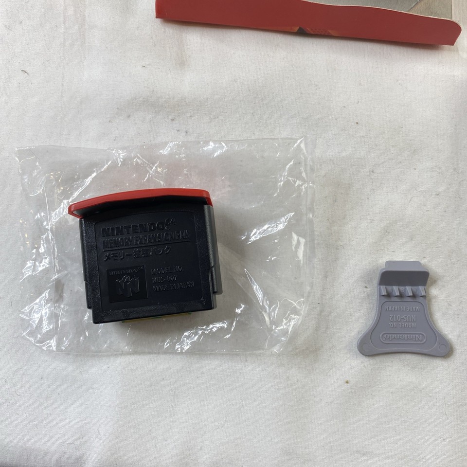 Expansion Pak Nintendo 64 N64 COMPLETE w/ Box manual Pack Removal Tool ...