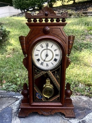 1880’s New Haven “NEVA” Parlor Shelf Clock | eBay